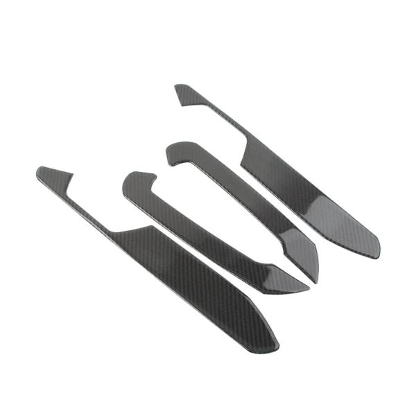 商品名:  Cnswee6 4PCS Interior Door Panel Armrest Cover Trim Panel Interior Carbon Fiber Decoration Kit for Jeep Wrangler J...