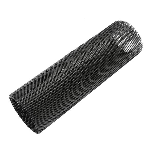 商品名: MDEOOSKY 40x13インチ カーグリルメッシュ ユニバーサルオートグリルインサートバンパー 4x8mm 菱形穴 100x33cm アルミニウム合金グリッド、ブラック MDEOOSKY 40x13 Inches Car Gr...