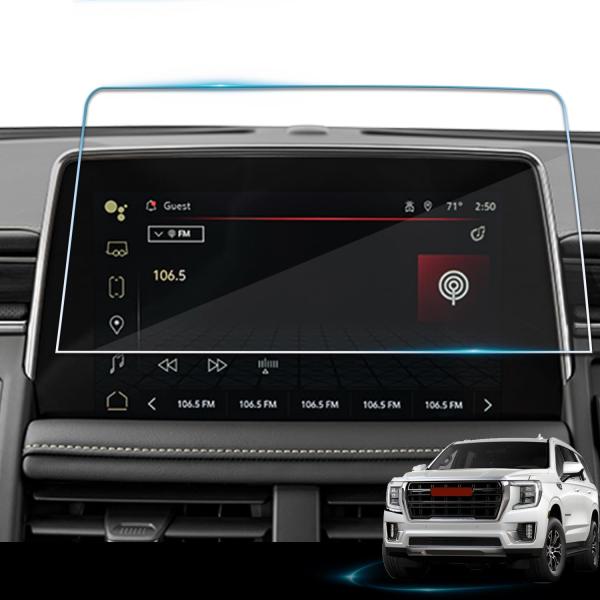 商品名:  VEIROOM Screen Protector For GMC Yukon 2021-2024,Tempered Glass Protective Film For Yukon 2024 2023 Accessories- 1...