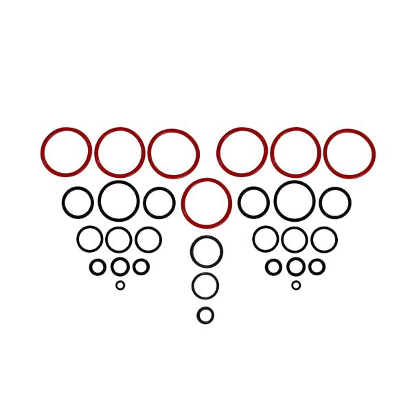 商品名: UINIEBOOM エアサスペンション/EASバルブブロック修理Oリングシールキット、RVH000055交換用OリングランドローバーLR3 LR4/レンジローバースポーツフルサイズ対応 UINIEBOOM Air Suspensi...