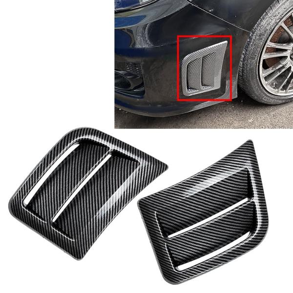 商品名:  Cnswee6 2Pcs Side Air Vent Cover Front Bumper Trims Side Accessories ABS Carbon Fiber Black for Subaru Impreza WRX...