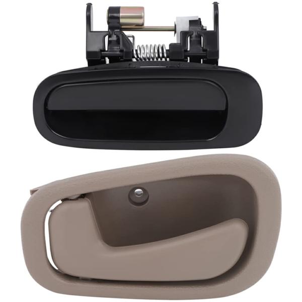 商品名:  SCITOO Interior Exterior Door Handles Replacement fit for 1998-2002 for Toyota Corolla Replaces TO1352153,61800,69...