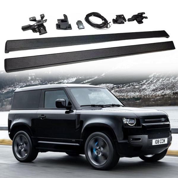 商品名:  Deployable Power Electric Running Board Side Step Pedal Nerf Bar Aluminium Fits for Land Rover Defender 90 2020 20...