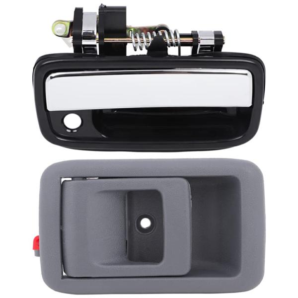 商品名:  ECCPP Interior Exterior Door Handle Fit fors 2001-2004 for Toyota for Tacoma Outer Replacement Front Passenger Rig...