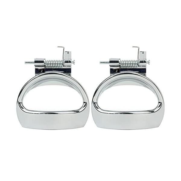 商品名: ECCPP 内装ドアハンドル 2007-2010年式シボレー用 HHR用 インナー交換用 フロントリア助手席右ドアハンドル クロム19299613 88528 2個 ECCPP Interior Door Handle Fit f...