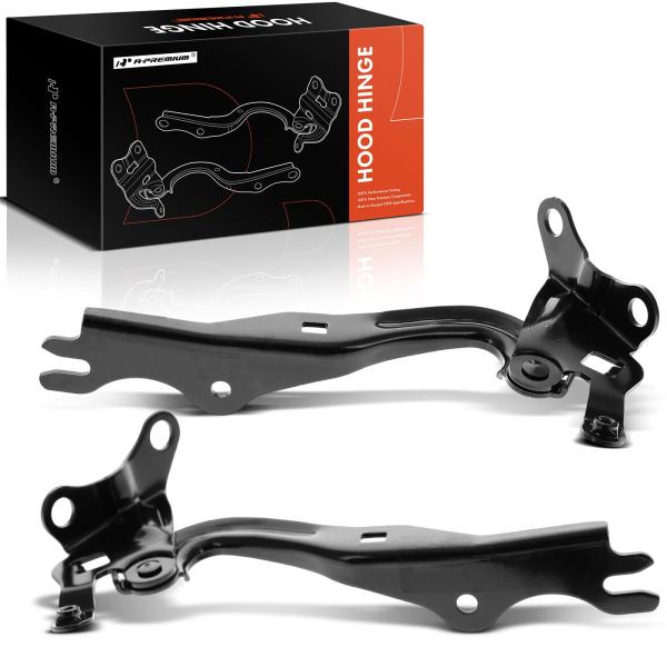 商品名: A-Premium フロントドライバーと助手席フードヒンジ マツダ6 2003-2008、フロント左右、2個セット A-Premium Front Driver and Passenger Hood Hinges Compatib...