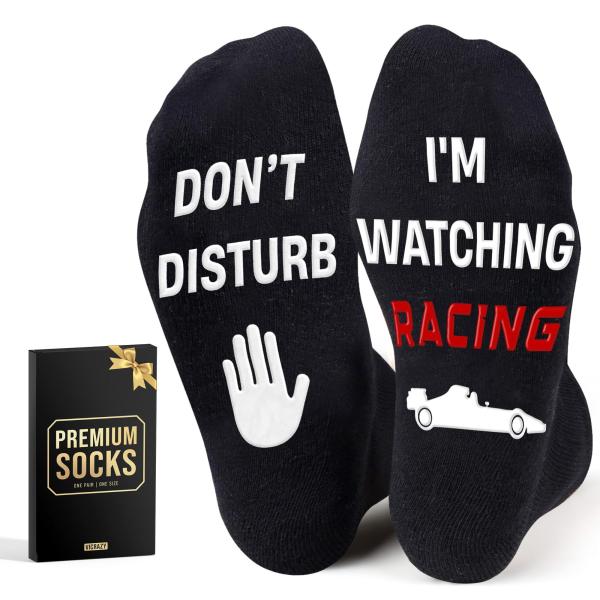 商品名:  VICRAZY F1 Racing Car, Sport Car Socks for Men, Women - Formula 1 Gifts for Men - F1 Gift for Men, Formula 1 Racin...