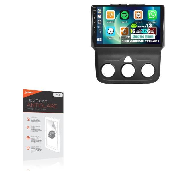 商品名:  BoxWave Screen Protector Compatible with AMprime Android 13 Car Stereo for Dodge Ram 1500 2013-2018 (9 in) - Clear...