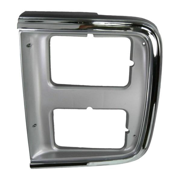 商品名:  ARCOSUCU Chrome Headlight Headlamp Trim Bezel Driver Side Left for Chevy for G10 1985-1991 for G20 1985-1991 for G...