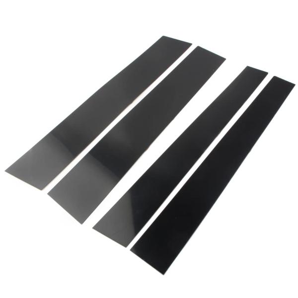 商品名:  SIKUAI 4pcs Pillar Post Decal Trim for Car Side Door Window for Toyota Tundra 2007-2020ブランド: MRFAIRING高さ: 0.2cm横幅:...