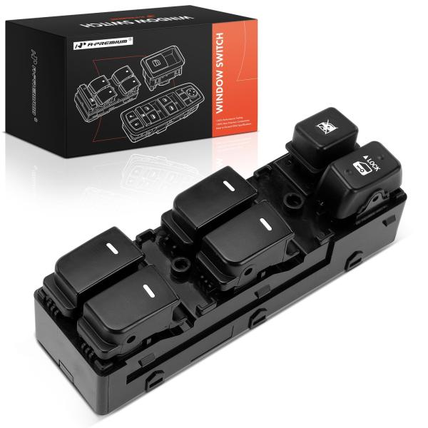 商品名: A-Premiumマスターパワーウィンドウスイッチ Kia Forte、Forte Koup、2010 2011 2012 2013、フロント左ドライバーサイドに対応 A-Premium Master Power Window S...