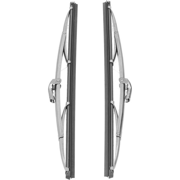 商品名:  CYSFETENA Front Windshield Wiper Blades,12"+12" Classic Wiper Blades Stainless Steel Replacement for Oldtimers, Bo...