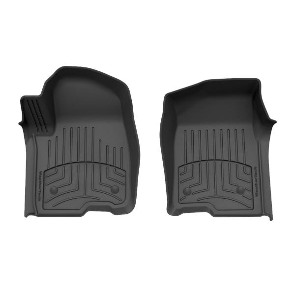 商品名:  Weathertech FloorLiner HP Custom Fit Floor Mats for GMC Sierra 1500 Limited - 1st Row (4414361VIM), Blackブランド: Wea...