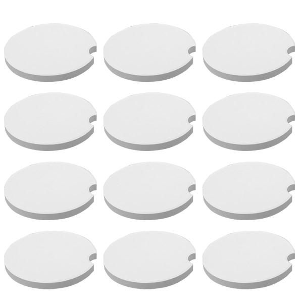 商品名: セラミックカー昇華ブランクカップホルダー。簡単に取り外せる自動カップホルダーコースター。指の切り込み付き。吸収性のあるセラミックストーンのカーコースターは、車両を飲み物がこぼれないようにします(12個)。 Ceramic Subl...