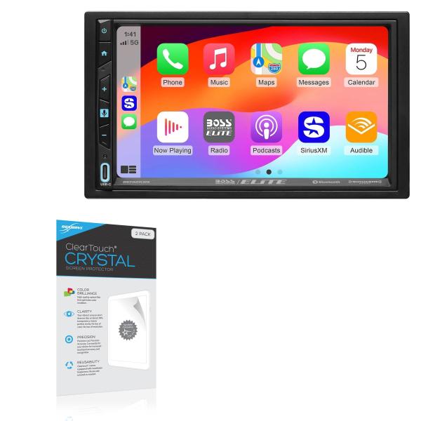 商品名:  BoxWave Screen Protector Compatible with BOSS Audio Elite BE7ACP.WX - ClearTouch Crystal (2-Pack), HD Film Skin - ...