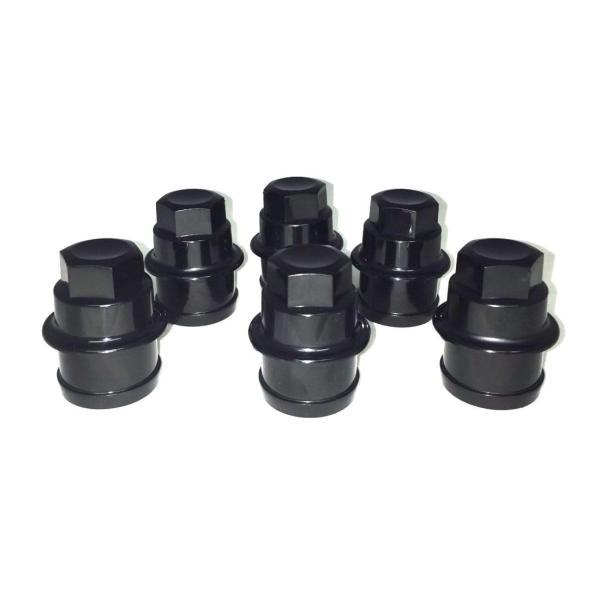 商品名:  Acegik 6 Black Lug Nut Covers Cap for Chevy for Silverado 1500 1999-2013,for GMC for Sierra 1500 1999-2013 Full Si...