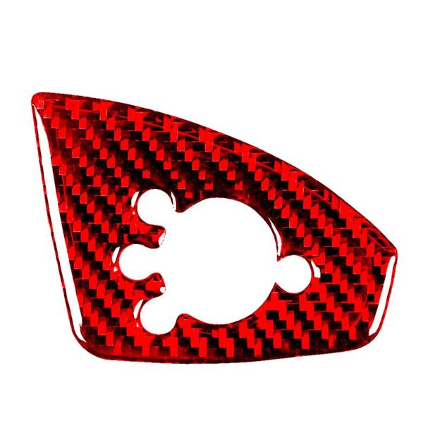 商品名:  Bacar LHD Interior Door Lock Panel Button Trim Decor Cover Stiker Carbon Fiber Red for Audi TTS TT TTRS 2008-2014 ...