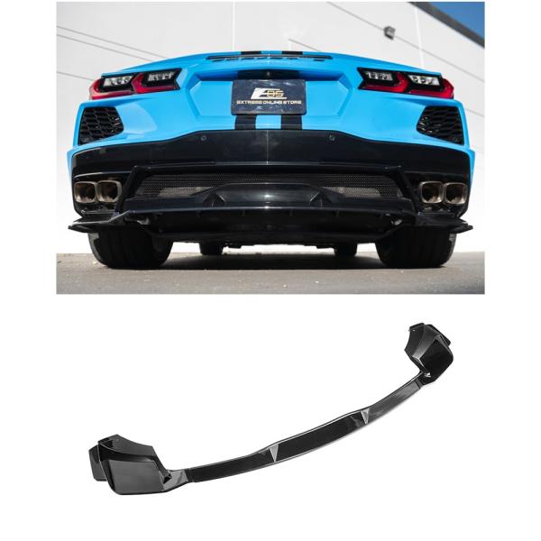 商品名:  Fits All 2020-Present Chevrolet Corvette C8 Base Models | Perforamcne Package ABS Plastic - Painted Carbon Flash M...