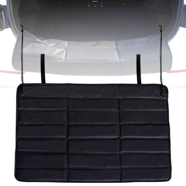 商品名: ユニバーサル大型リアバンパーガード 車用 38 x 25インチ SUVトランクマット 積み下ろし中の傷を防ぐ ブラック Universal Large Rear Bumper Guard for Cars 38 x 25 inch...