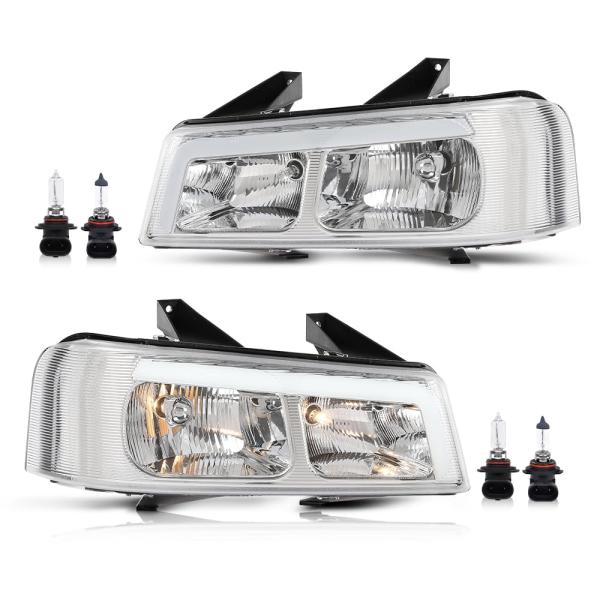 商品名:  CNNELL LED Headlights Replacement Compatible with Chevy Express GMC Savana 1500 2003-2014, Fit Chevy Express GMC S...