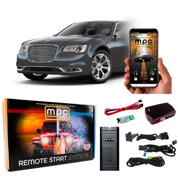 商品名:  MPC Remote Start Compatible with Chrysler 300C 2018 || Phone App Control || Plug and Play || Lock 3X to Start || U...