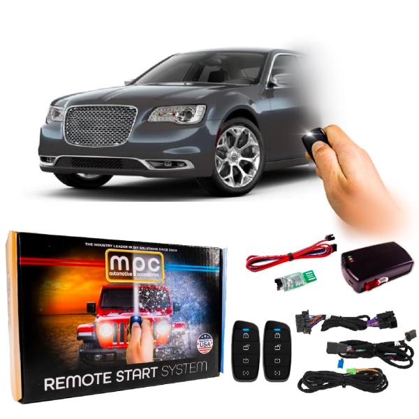 商品名:  MPC Remote Starter Compatible with Chrysler 300C 2018 || 2-Way Long Range Remotes || Plug and Play || USA Tech Sup...