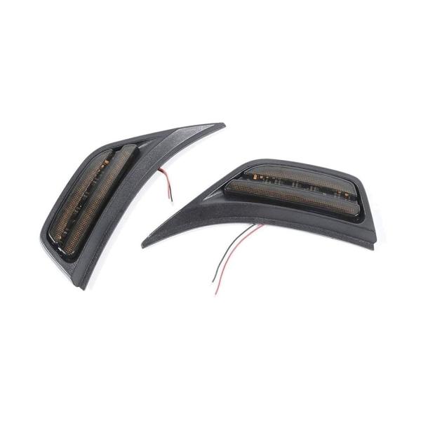 商品名:  EFCUCLP Turn Signal Light Car Front Quarter Panel Marker Side Lamp +Black for Jeep for Wrangler 2018-2021 Cffmstsl...