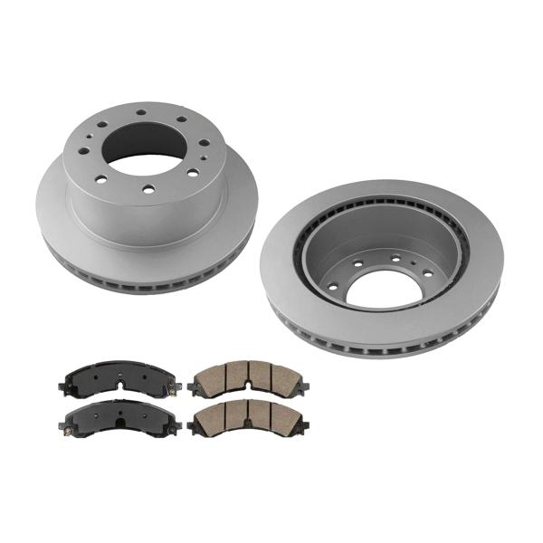 商品名:  ARCOSUCU Rear Coated Brake Rotors Pads for Chevy for Silverado 2500HD/3500HD 2020-2022,for GMC for Sierra 2500HD/3...