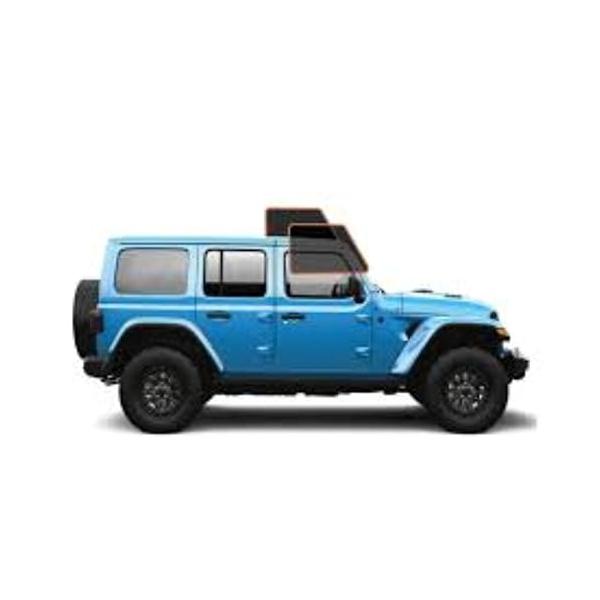 商品名:  Precut Two Ply Premium Window Tint Film for Jeep Wrangler JL 4 Door 2019-2025 Nano Carbon Window Tint Film 2 Front...
