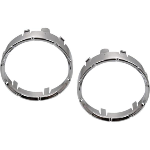 商品名:  ARCOSUCU 2pcs Front Left Driver and Right Passenger Side Chrome Light Cover for GMC for Acadia 2007-2012 16589411ブ...