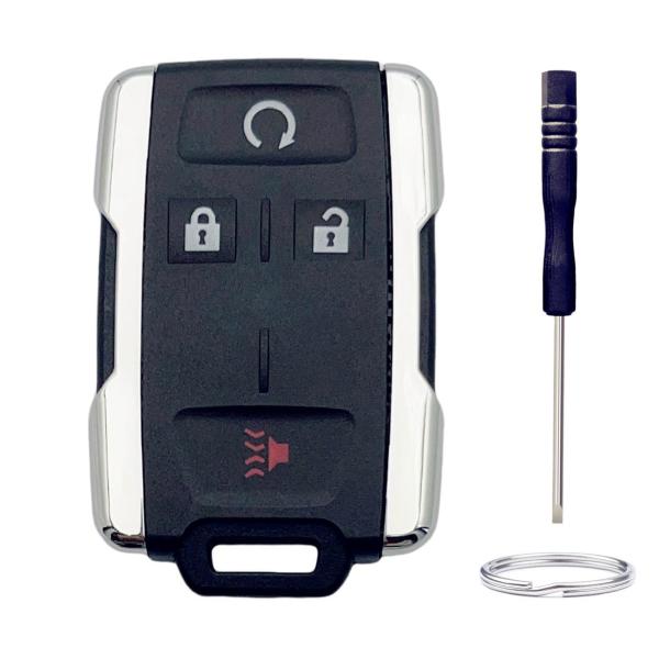 商品名: キーフォブシェル 交換用 シボレーシルバラード コロラド GMC シエラ 1500 2500 3500 HD キャニオン 2014 2015 2016 2017 2018 2019 2020 2021 M3N-32337100 カ...