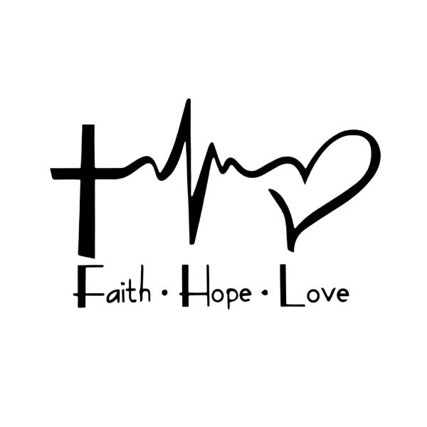商品名: SHMZK Faith Hope Love Heartbeat Decal、感動的なクロスハートビニールステッカー、車のウィンドウバンパー、防水ビニールデカール 車両 壁 ノートパソコン タブレット ウォーターボトル カーアクセサ...