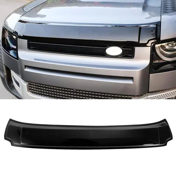 商品名:  Hood Deflector Bug Shield Deflector Compatible with Land Rover Defender 90 110 130 2020-2025 Hood Guard Protectorブ...