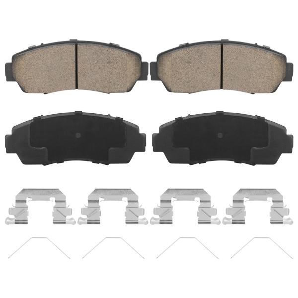 商品名:  Front Ceramic Brake Pads Set for Honda CR-V 2007-2023, for Odyssey 2005-2017, for Passport 2019-2023, for Acura RD...