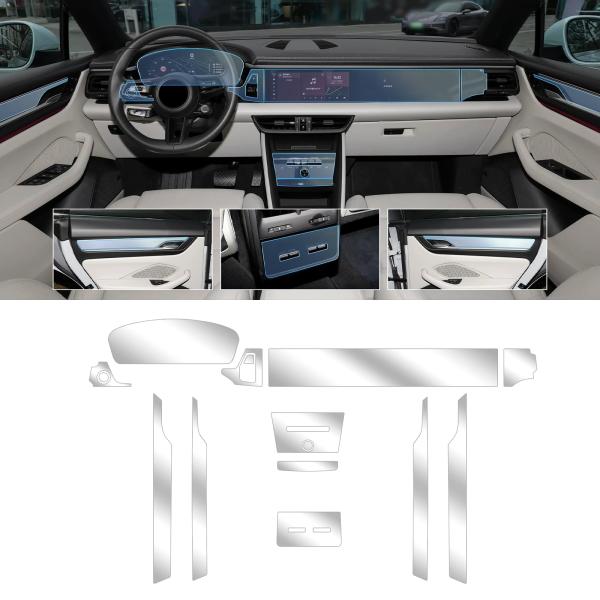 商品名:  FDAIUN for 2024-UP Porsche Macan EV PPF Precut 8.5Mil Car Paint Protective Film TPU HD Film Scratch Protector Inte...