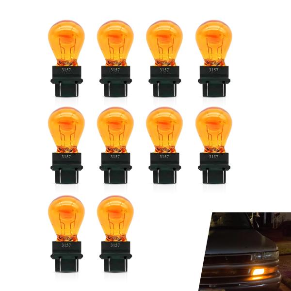 商品名:  DACIRTY 10 PCS 3157 Car Instrument Light Bulb ? Brake Light Bulb, 12V Automobile Lighting Replacement Accessory, U...
