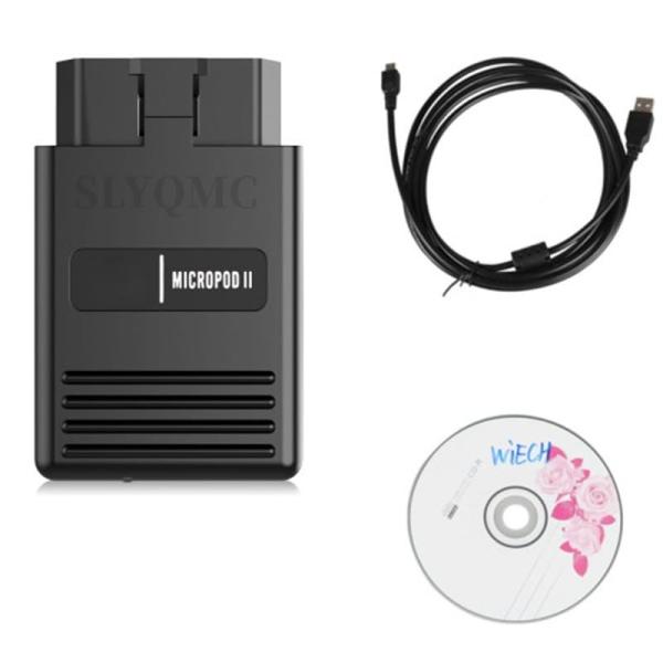 商品名: Micropod 2 V17.04.27 MicroPod II プログラミングスキャナー Chry-sler/DOD-ge/Je-ep OBD-2 車診断ツール DBRIII 多言語 (wiTech WF) Micropod 2...