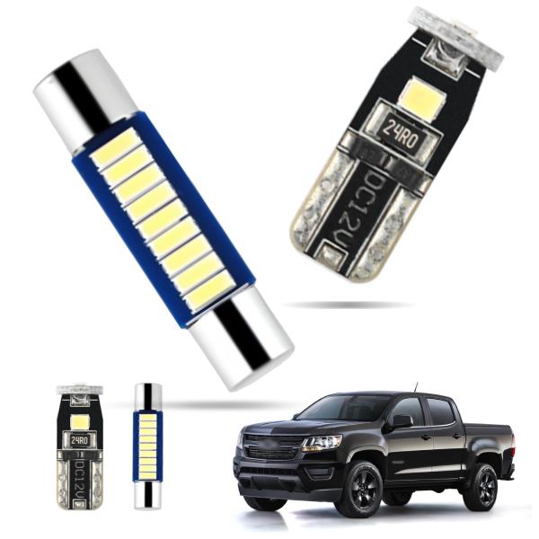 商品名:  EASY EAGLE LED Interior Car Lights for Chevy-Colorado-GMC-Canyon-2015-2022: 13 Piece Kit White LED Light Bulbs - S...