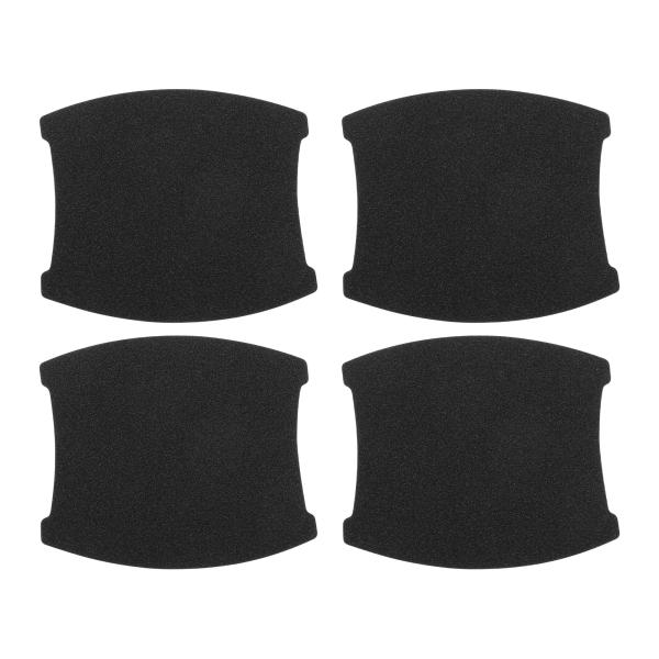 商品名: INFINAUTO 車用ドアハンドル スクラッチプロテクター 90x100mm 車のドアハンドル保護フィルム マットブラック 4枚 INFINAUTO Car Door Handle Scratch Protector, 90x1...