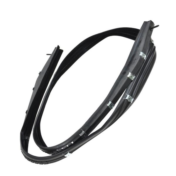 商品名:  TRQ Upper Tailgate Glass Run Channel Weatherstrip Seal Compatible with 1987-1991 Chevrolet Blazer 1976-1986 K5 Bla...