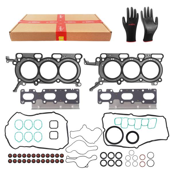 商品名: YA-MAYPAY エンジンフルガスケットセット-VIN 68211174AA クライスラー300 EXF、Dodge RAM 1500 EXF、ジープ グランドチェロキーEXF/EXN、マセラティジブリ 3.0T TDS V6 ...