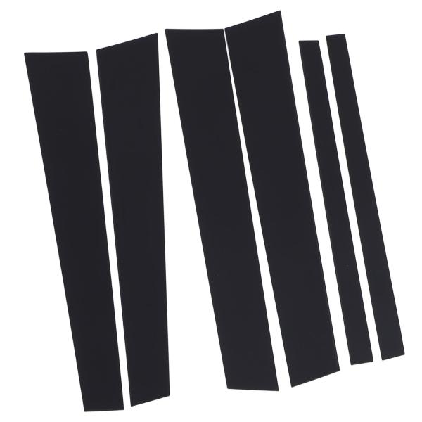 商品名:  Left and Right Side Pillar 6PCS Pillar Post Cover Black Stylish Installation Car Door Pillar Post Cover for Automo...