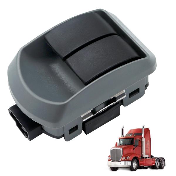 商品名: LoloWheat デュアルウィンドウスイッチ ブラック P271069 Paccar/Kenworth 交換用 P27-1069 スイッチ ウィンドウ リフト ドライバー ドア LoloWheat Dual Window Swi...