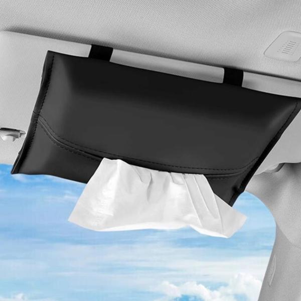 商品名:  LSMGLS Car Tissue Holder for Land Rover Defender/Discovery/Range Rover/Range Rover Evoque Leather Car Sun Visor Ti...