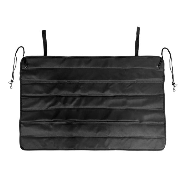 商品名: FSTURIOS 車用大型リアバンパーガード 38x25インチ 折りたたみ式トランクマット 防水バンパープロテクター ユニバーサルSUVカーゴライナー 荷降ろし/積み込み中の傷を防ぐ FSTURIOS Large Rear Bum...