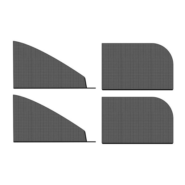 商品名: Shakas 車用ウィンドウサンシェード、2層デザイン換気と通気性フロントとリアサイドウィンドウガラス分離メッシュベール、交換用チューニングアクセサリー、ほとんどのSUVにユニバーサル(ブラック) Shakas Window Su...