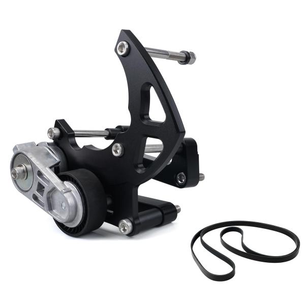 商品名:  Bevinsee LS Swap R4 AC Compressor Bracket with Belt Compatible with Chevrolet GMC SUV Truck Engine LSX LS2 LS3 LS6...