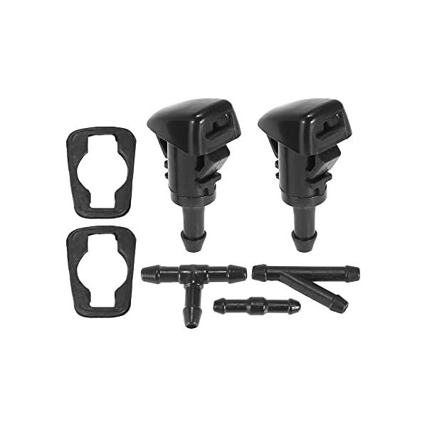 商品名:  Unifizz Front Windshield Washer Nozzles Kit for Chrysler Town &amp; Country,for Dodge Grand Caravan, Ram C/V ? 5-P...