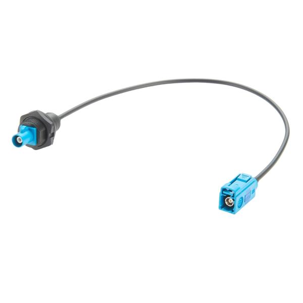 商品名: Fakra Zケーブル フロントパネルマウント ストレート バルクヘッド Fakra Z オス - メス RG174 RF 同軸延長ケーブル 車両 カーアンテナケーブル カーステレオ GPS ナビゲーション 4G LTE 衛星テレ...