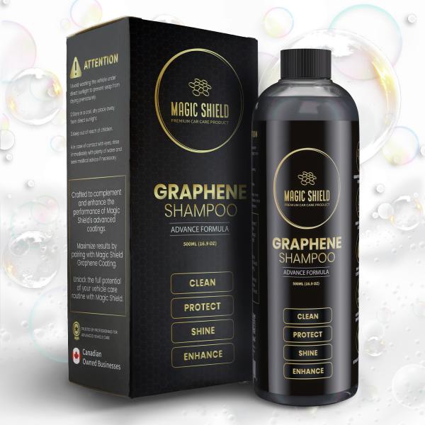 商品名:  Magic Shield Graphene Shampoo ? pH Neutral Car Wash | Advanced Hydrophobic &amp; SiO2 Protection | Deep Cleans &am...
